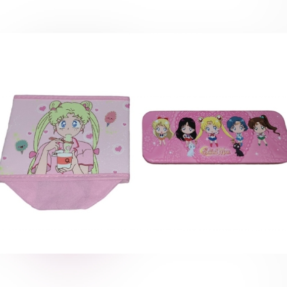 Sailor Moon | Other | Sailor Moon Pencil Case And Small Collapsible ...